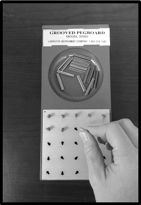 Pegboard Testing | Ozarks Technical Community College