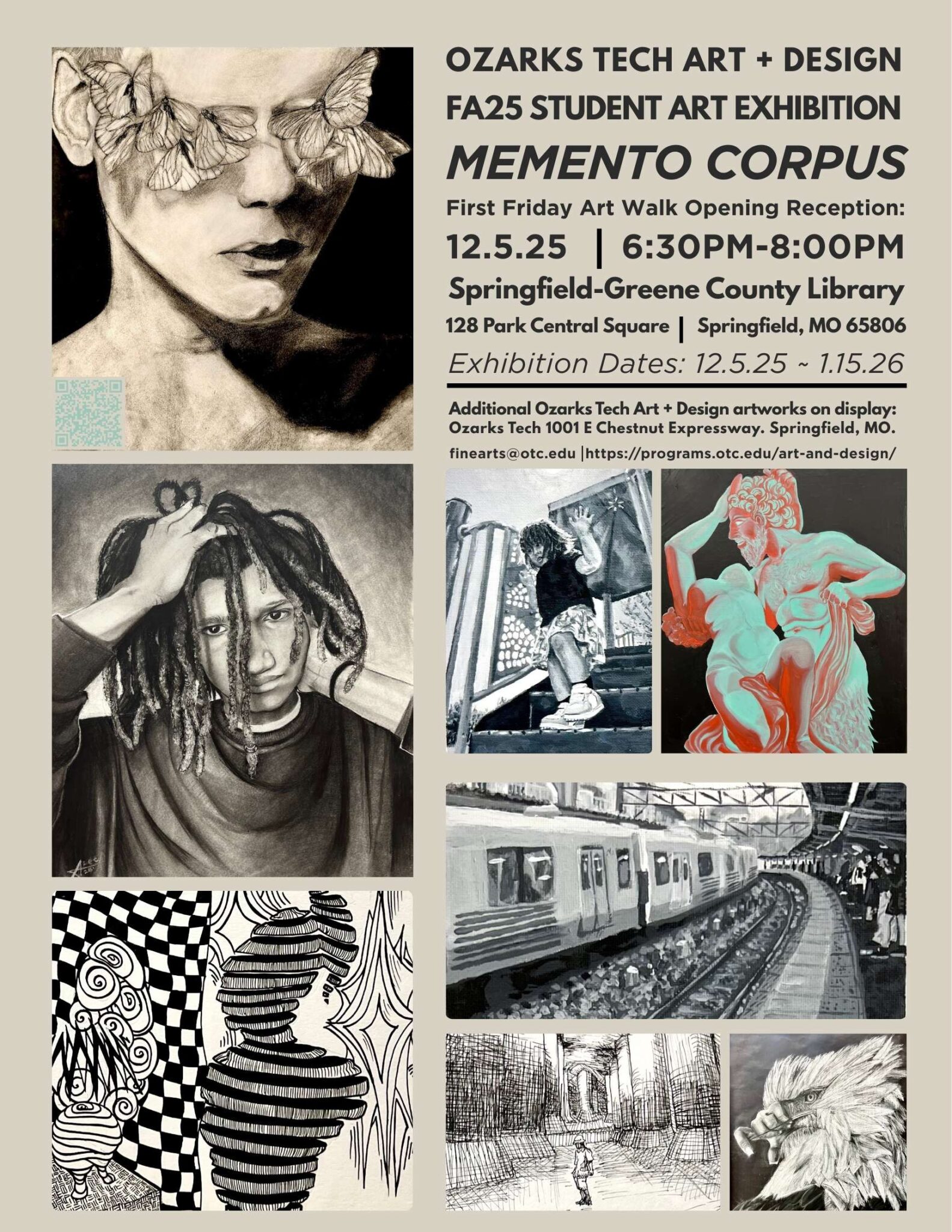 Memento Corpus: Student Art & Design Exhibition | Ozarks Technical ...
